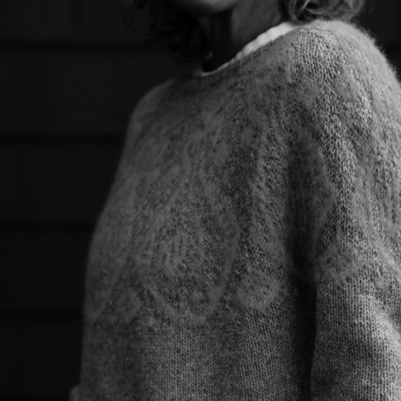Halibut Sweater – Playful Neutrals with Neon Pop – The Plucky Knitter