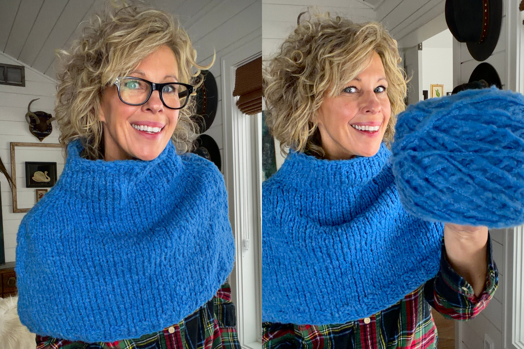 Friend to Friend Shrug – The Plucky Knitter